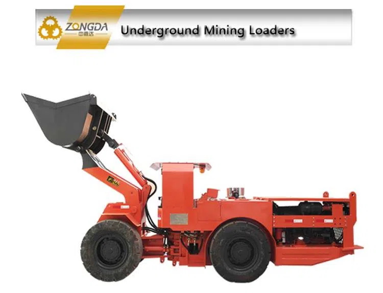 2m3 Underground Diesel Mining Wheel LHD Loader Xywj-2 - ZONGDA