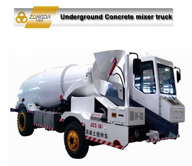 Articulated Concrete Transit Mixer - ZONGDA