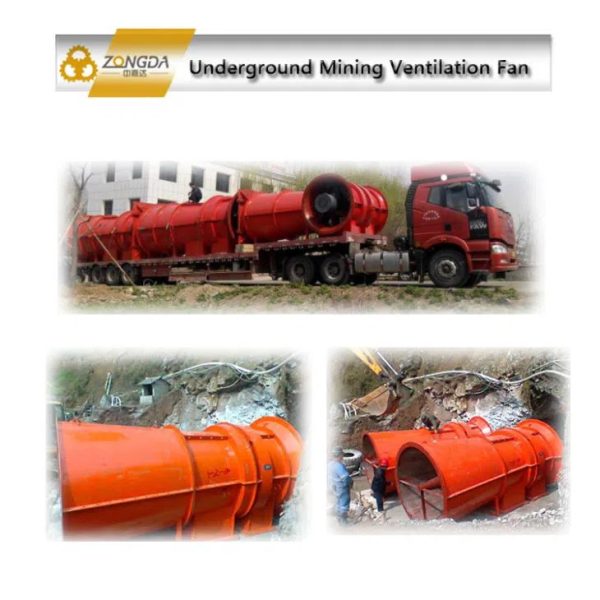 Underground Mining Ventilation Fan - zhongjiada